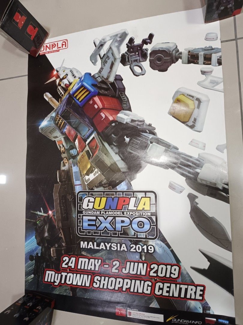 Bandai Hobby Exhibition Paper Bag & Posters, Hobbies & Toys, Stationery ...