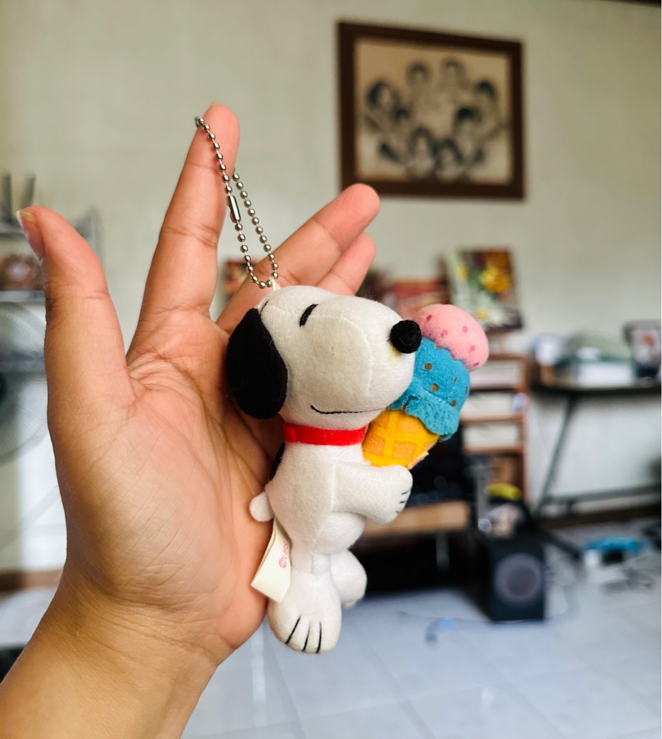 Baskin Robbins Snoopy Ice Cream Plush Charm, Hobbies & Toys, Toys ...