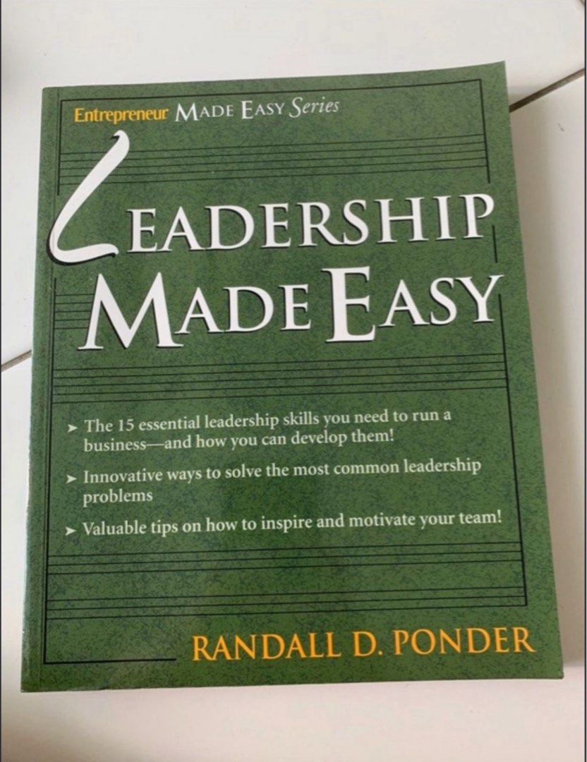 Big Book Leadership Made Easy Book (original price is RM129.90 ...