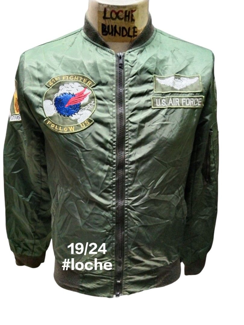 Bomber Us Air Force lawaa, Men's Fashion, Tops & Sets, Tshirts & Polo ...