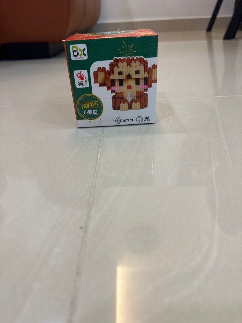 BX Building Block Monkey Set, Hobbies & Toys, Toys & Games on Carousell