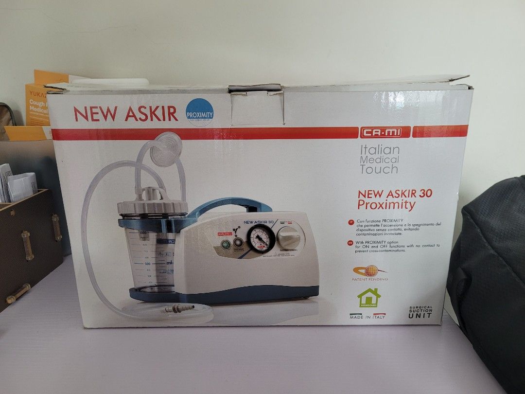 CA-MI New Askir 30 Proximity Suction Machine, Health & Nutrition ...