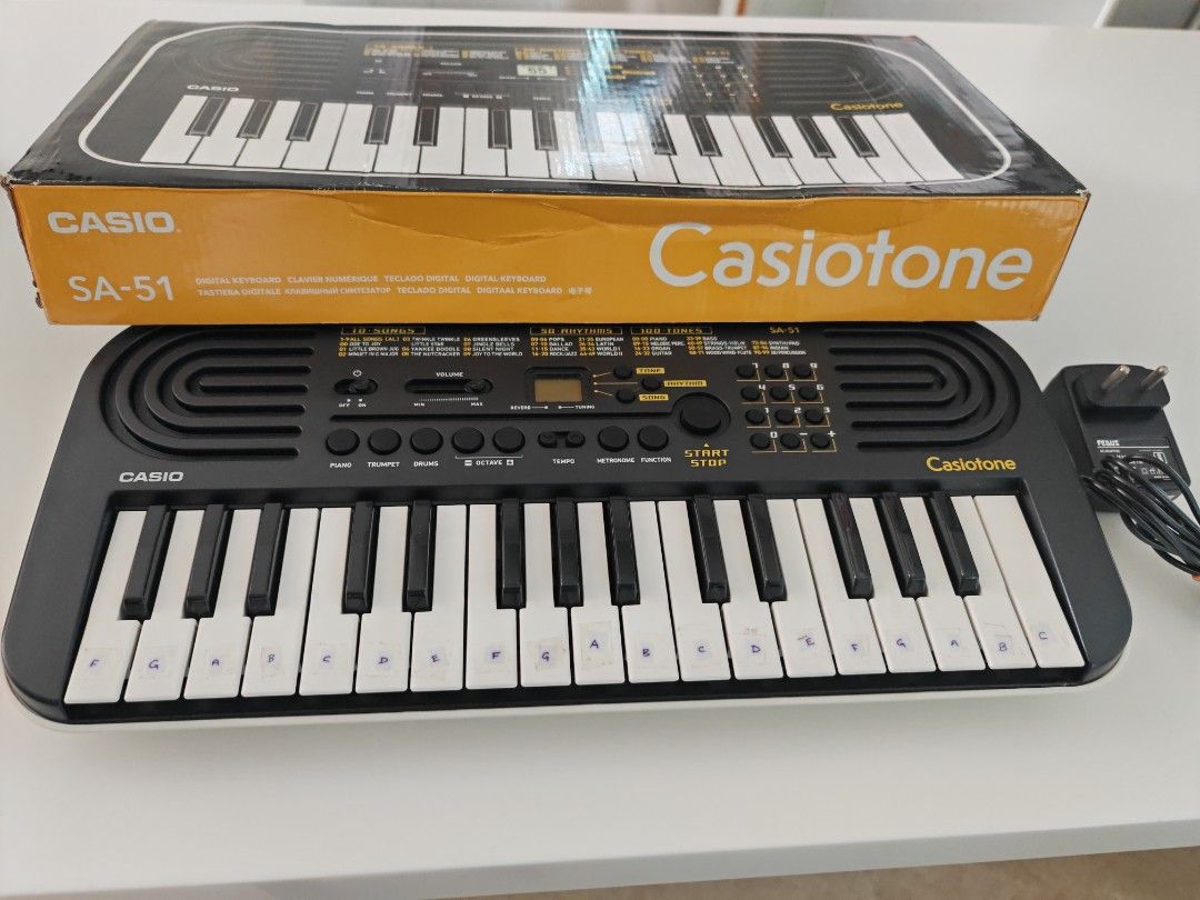Casio SA-51 Casiotone Keyboard - Excellent Condition, Hobbies & Toys ...