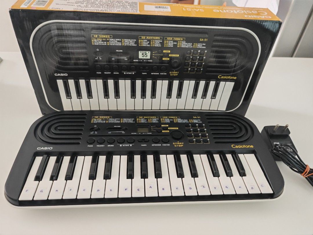 Casio SA-51 Casiotone Keyboard - Excellent Condition, Hobbies & Toys ...