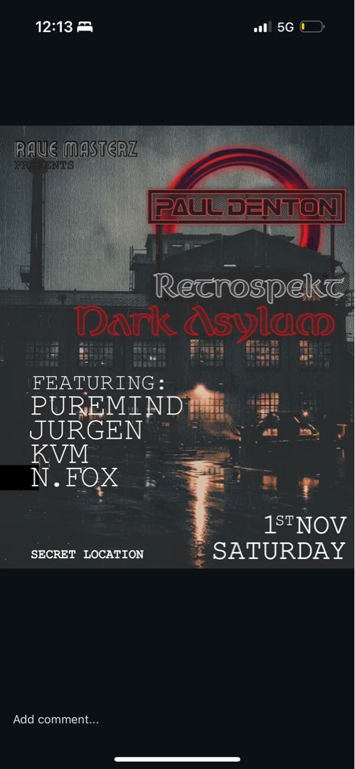 Dark Asylum Rave Event Ticket, 門票＆禮券, 活動門票 - Carousell