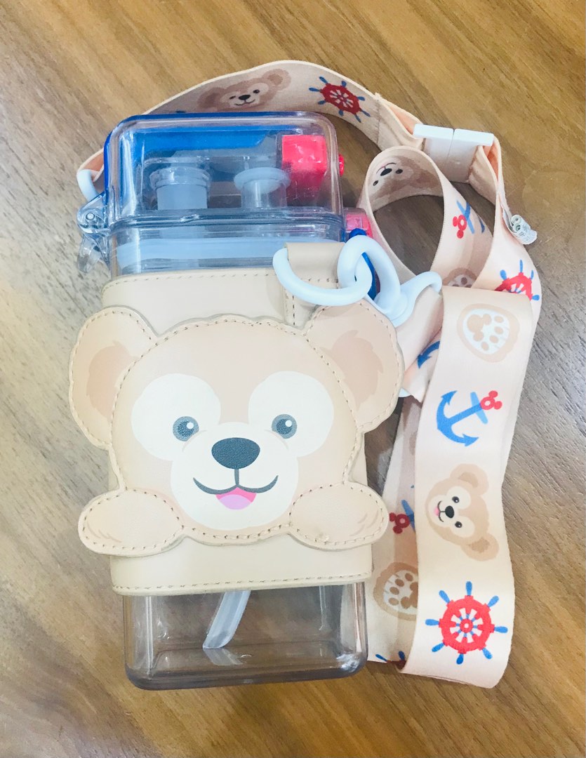 Duffy Bear Disneyland Hong Hong Water Bottle with Strap, Furniture ...