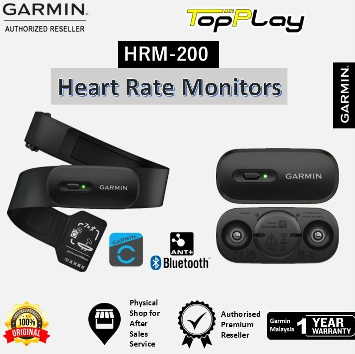 Garmin HRM-600 / HRM-200 - PREMIUM Heart Rate Monitor Built for data ...