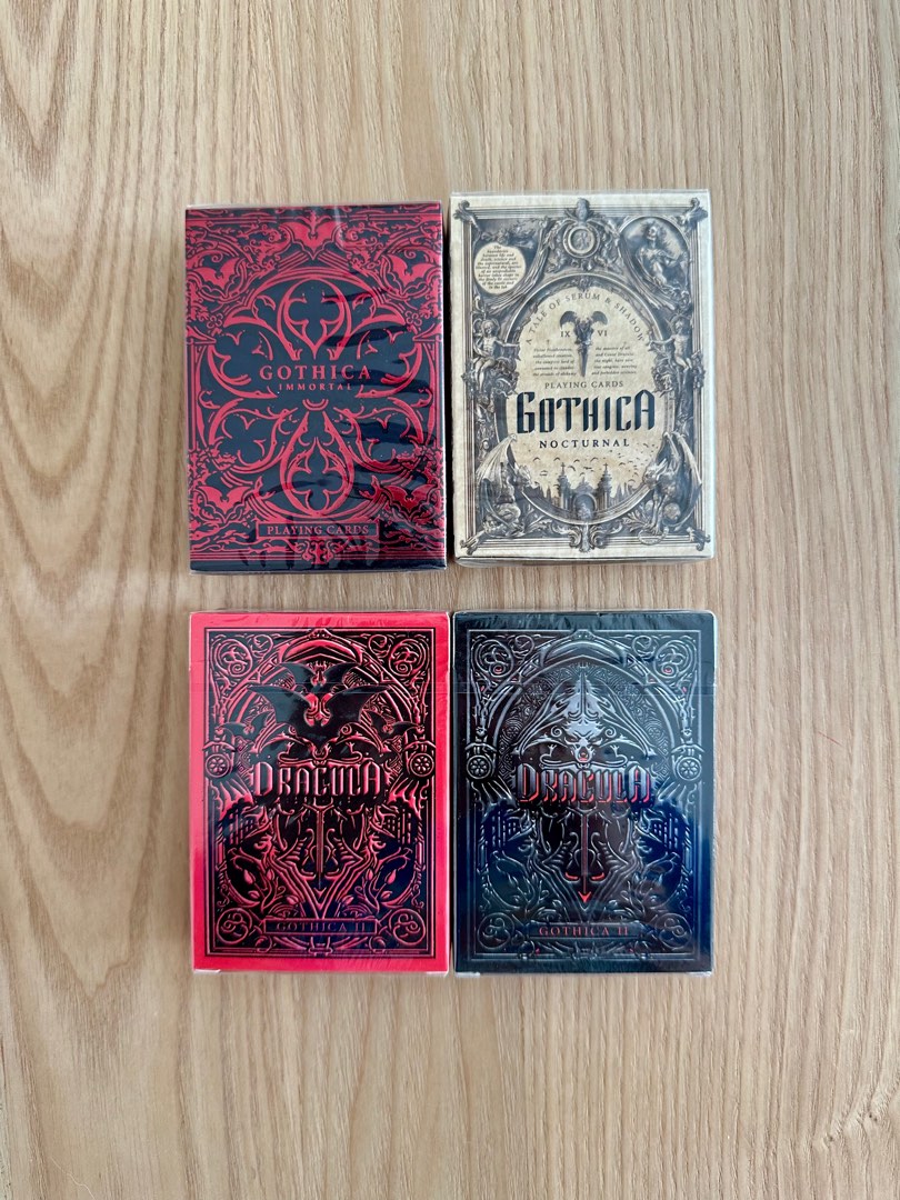 Gothica v1 and v2 by The Other Self Poker Playing Cards Decks, Hobbies ...