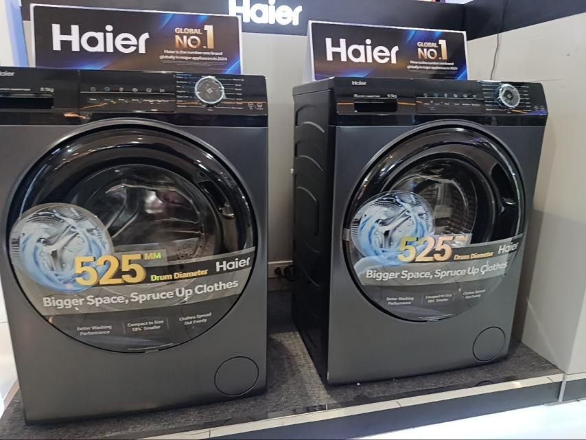 HAIER FRONT LOAD WASHING MACHINE, TV & Home Appliances, Washing ...