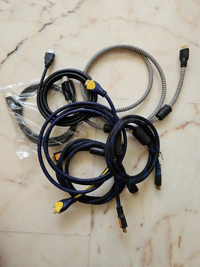 HDMI Cables - Assorted Colors and Lengths, Computers & Tech, Parts ...
