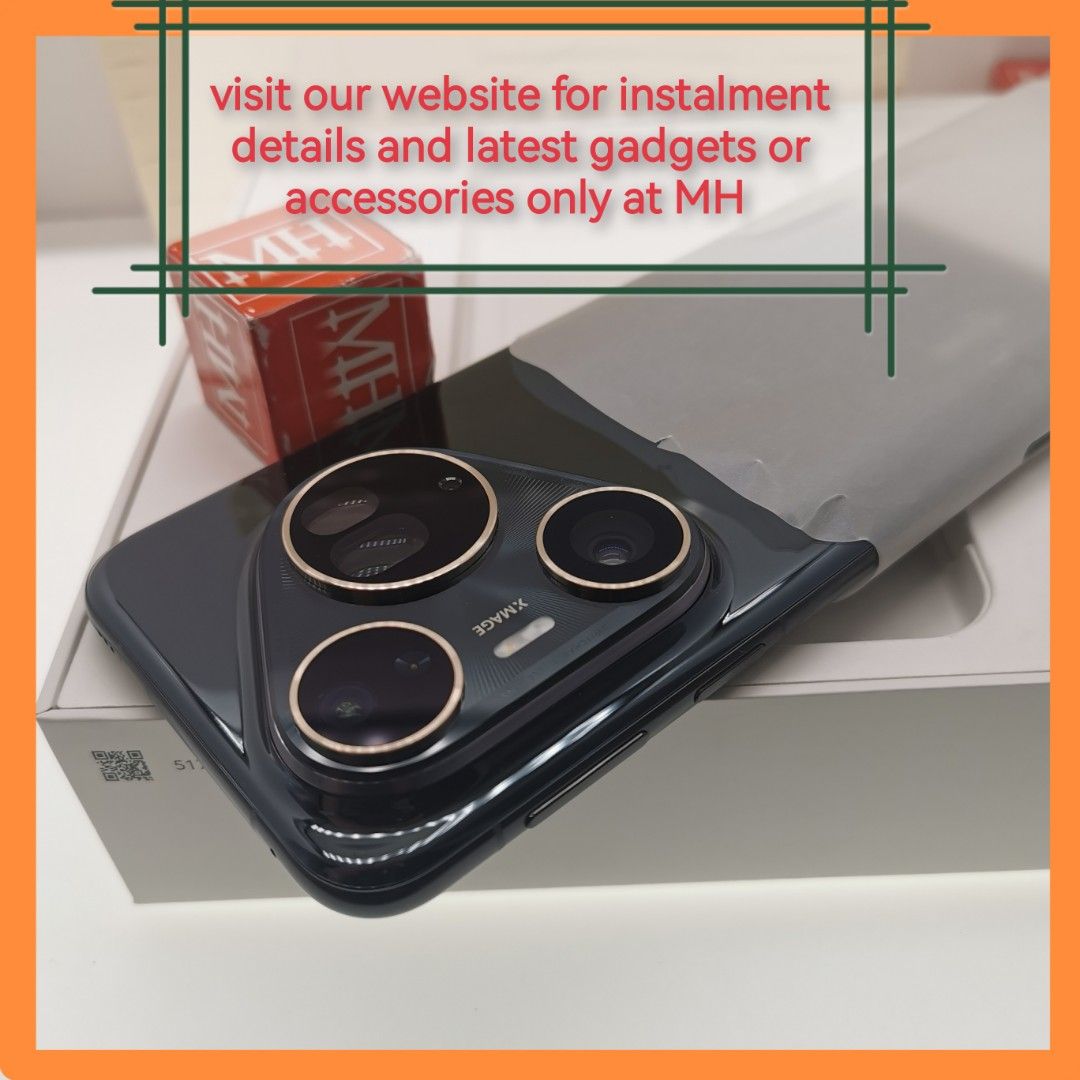 Huawei Store Receipt SG Huawei pura 80 ultra Black 512GB, Mobile Phones ...