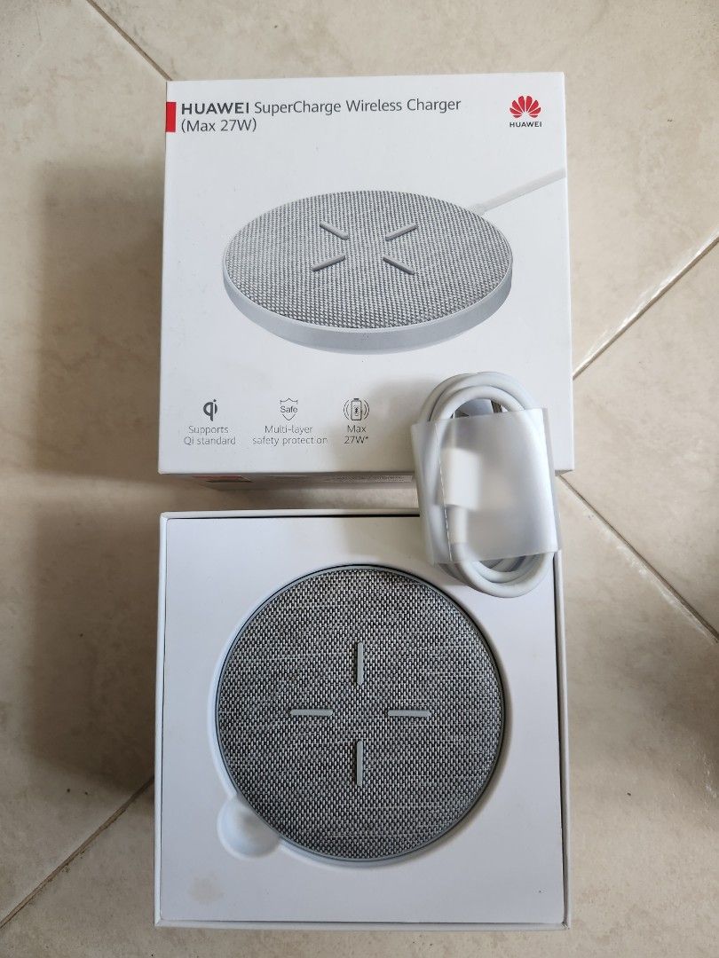 Huawei SuperCharge Wireless Charger (Max 27W), Mobile Phones & Gadgets ...