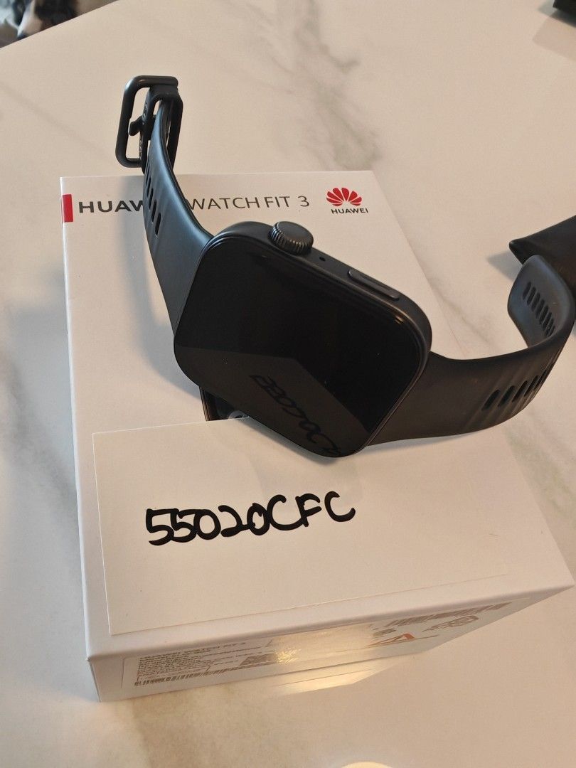 Huawei Watch Fit 3 - Black, Mobile Phones & Gadgets, Wearables & Smart ...