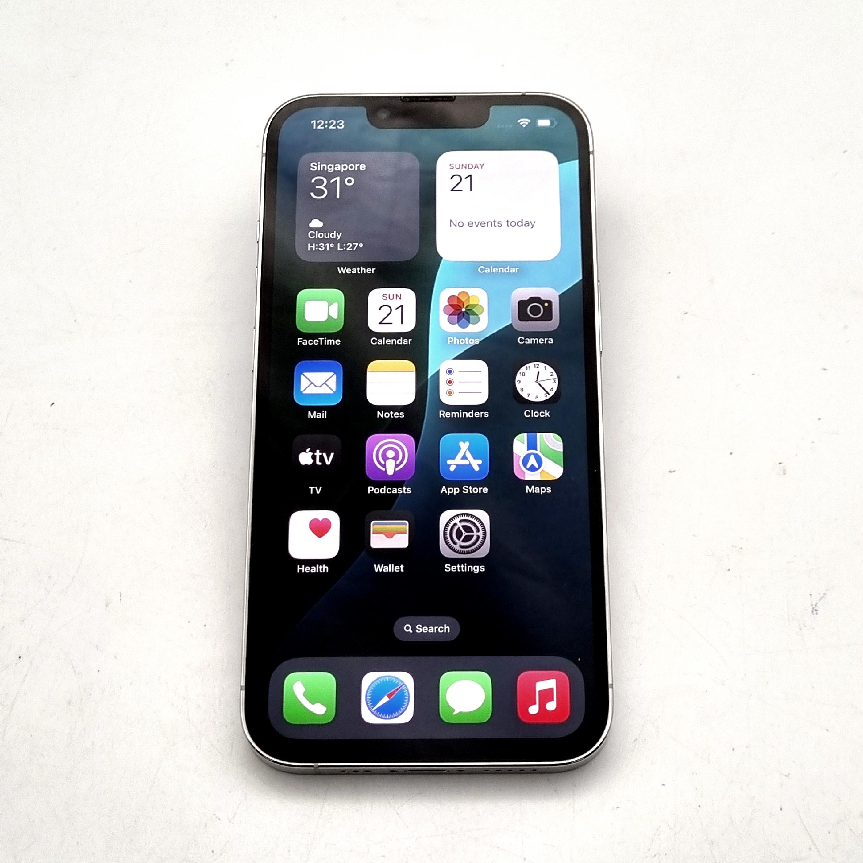 iPhone 13 Pro Silver 256GB, Mobile Phones & Gadgets, Mobile Phones ...