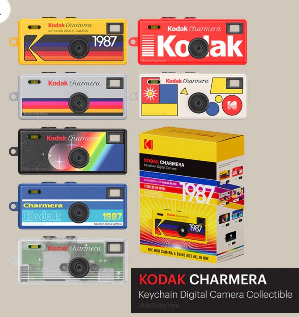 Kodak Charmera Keychain Digital Camera, Photography, Cameras on Carousell