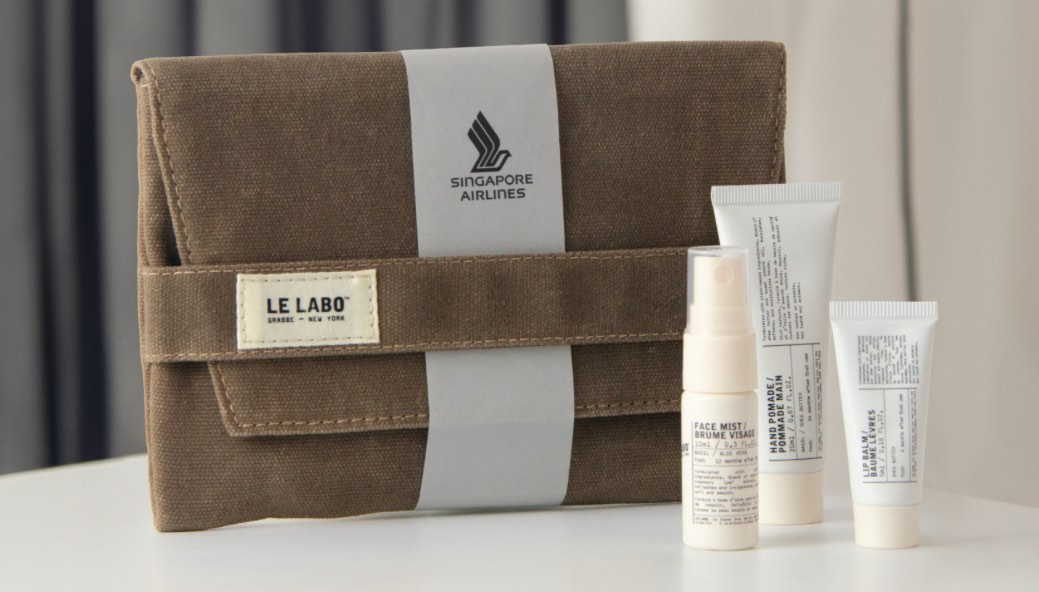 Le Labo x Singapore Airlines Business Class Pouch, Women's Fashion ...