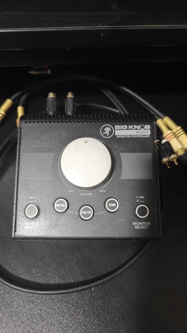 Mackie Big Knob Studio Monitor Controller, Audio, Other Audio Equipment ...