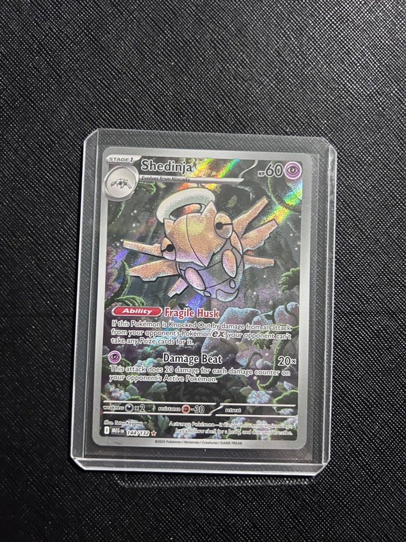 Mega Evolution - Shedinja IR 144/132, Hobbies & Toys, Toys & Games on ...