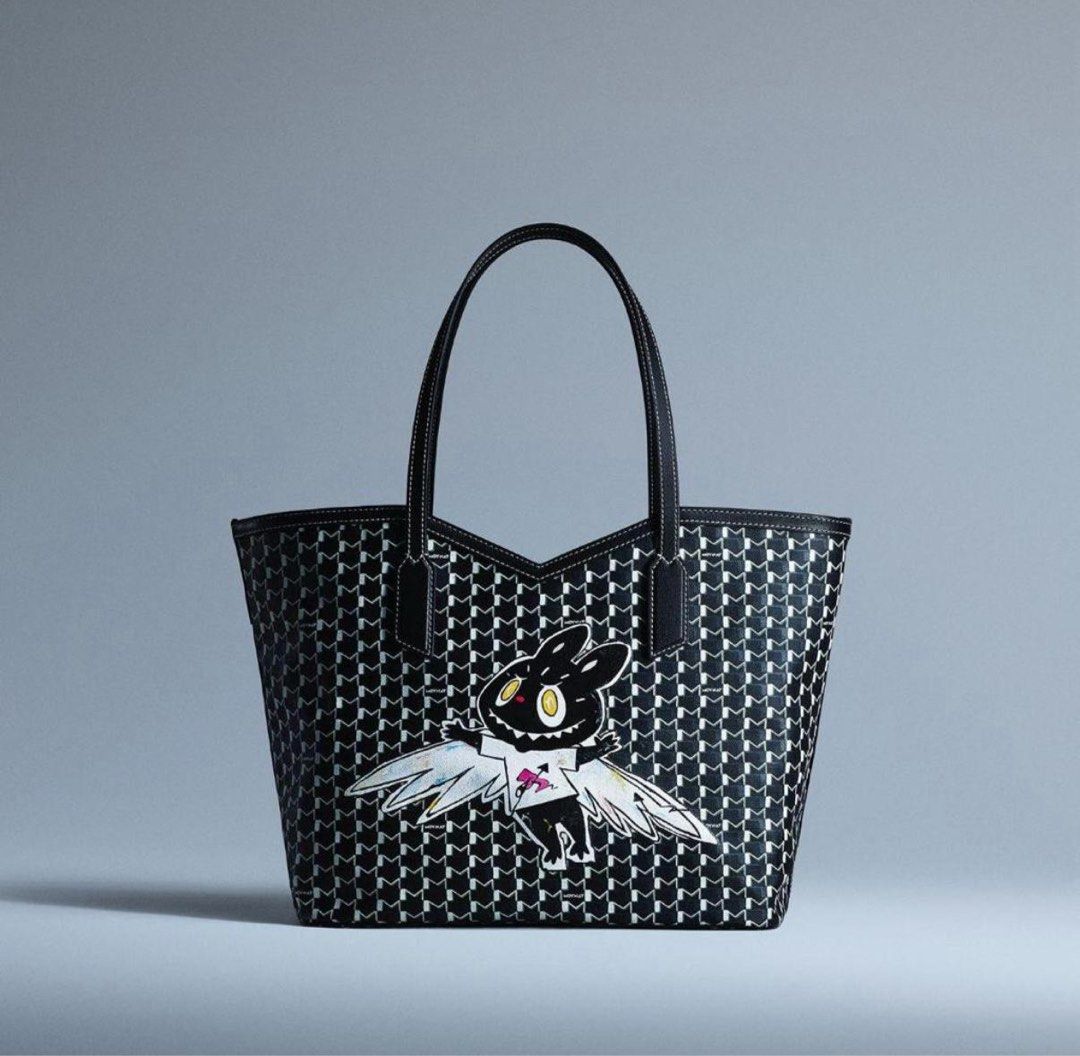 Moynat x Kasing Lung labubu tote bag key charm, 名牌, 手袋及銀包 - Carousell