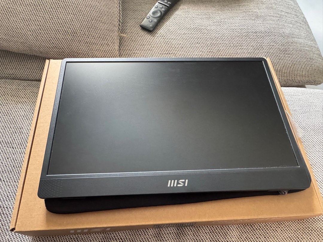 MSI PRO MP161 E2 Portable Monitor, Computers & Tech, Parts ...