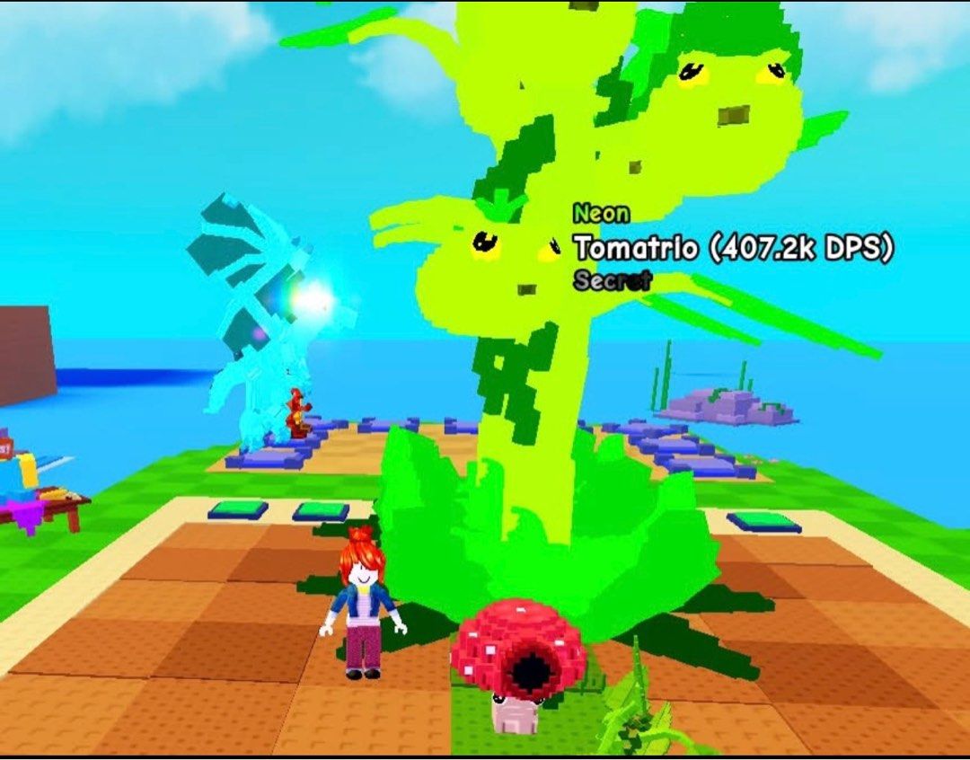 Neon Tomatrio Plants vs Brainrot, Everything Else on Carousell