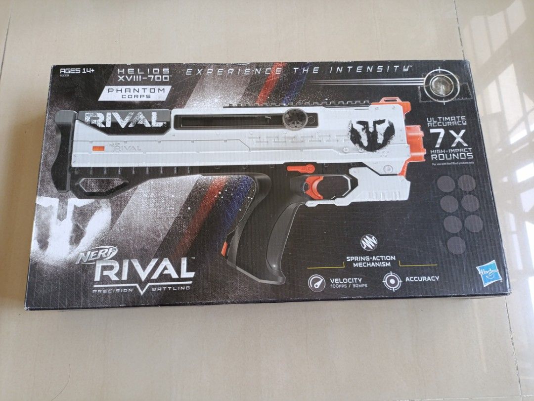 Nerf Rival Helios XVIII-700 Phantom Corps, Hobbies & Toys, Toys & Games on Carousell