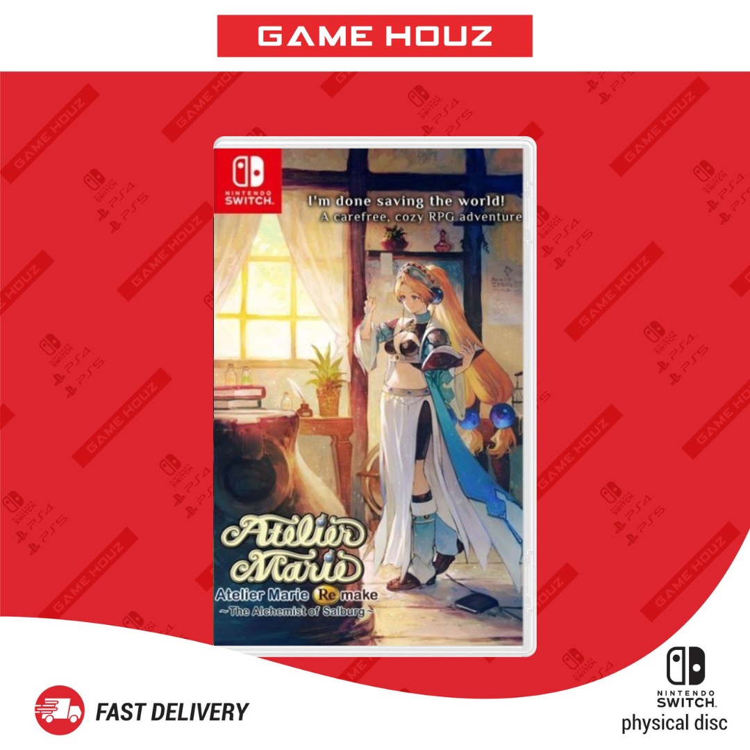 (Nintendo Switch) Atelier Marie Remake: The Alchemist Of Salburg ...
