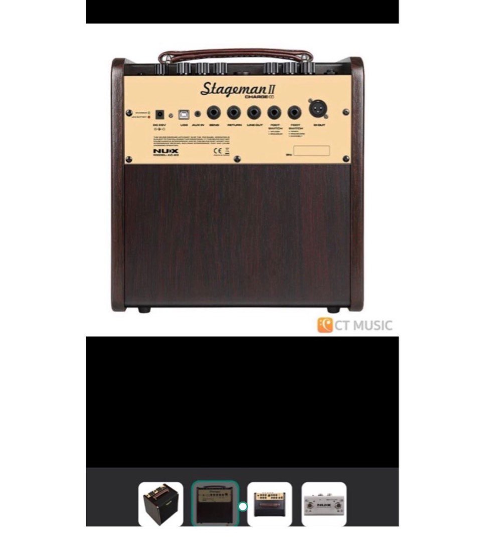 NUX Stageman II Acoustic Guitar Amplifier, Audio, Soundbars, Speakers ...