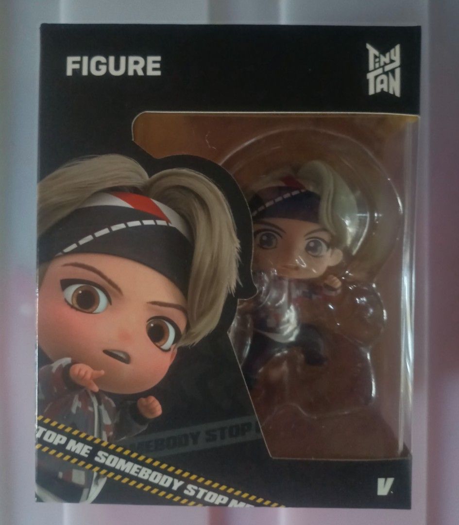Official TinyTAN BTS V Figure - MIC Drop Ver. 1! NEW, Sealed + FREE ...