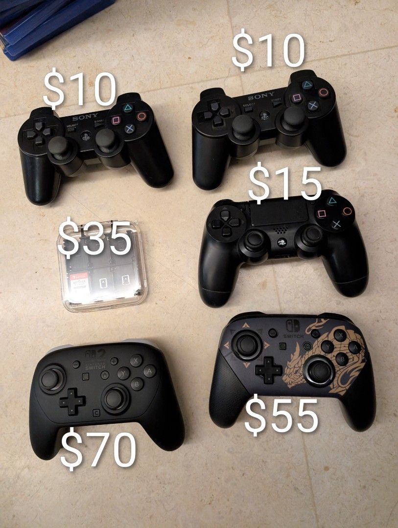 PS3 Controllers ps4 switch 2 switch pro controller monster hunter ...