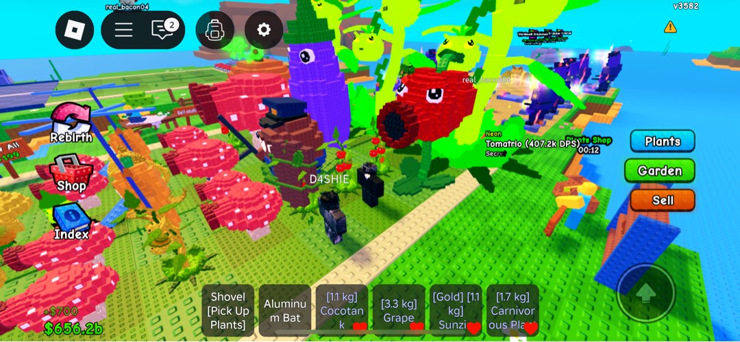 PVB NEON TOMATRIO 407K DPS | Plants vs brainrots|PVSB|Roblox|Plants ...