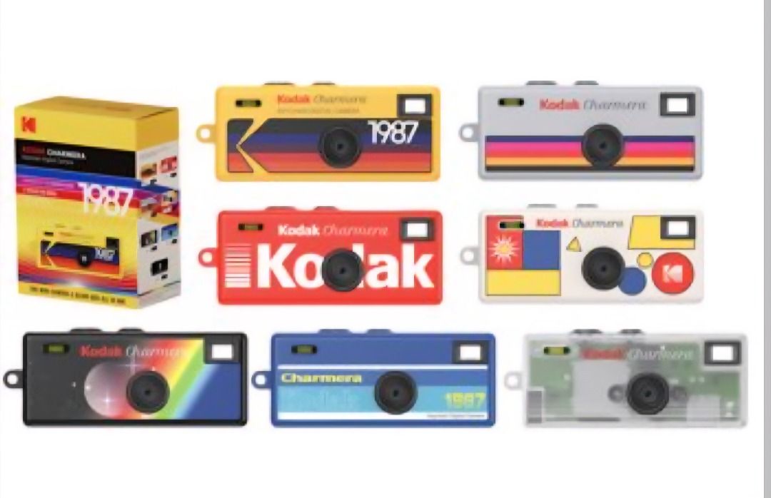 READY STOCK Kodak Charmera (Red) ️ Keychain Digital Camera, Photography ...