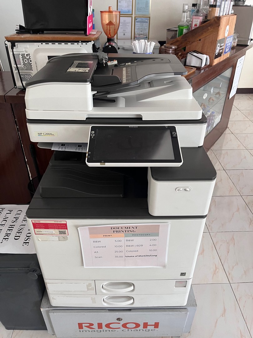 Ricoh MP C2004ex Multifunction Printer, Computers & Tech, Printers ...