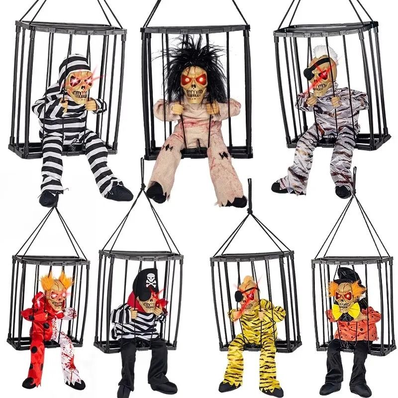 Scream Horror Halloween Skeleton Toys Halloween Decoration Props ...