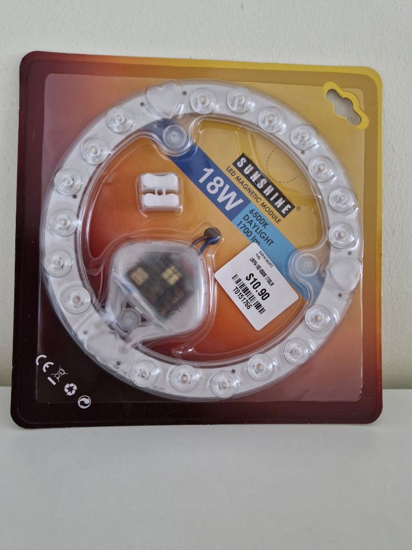 Sunshine 18W LED Magnetic Module - 6500K Daylight, Furniture & Home ...