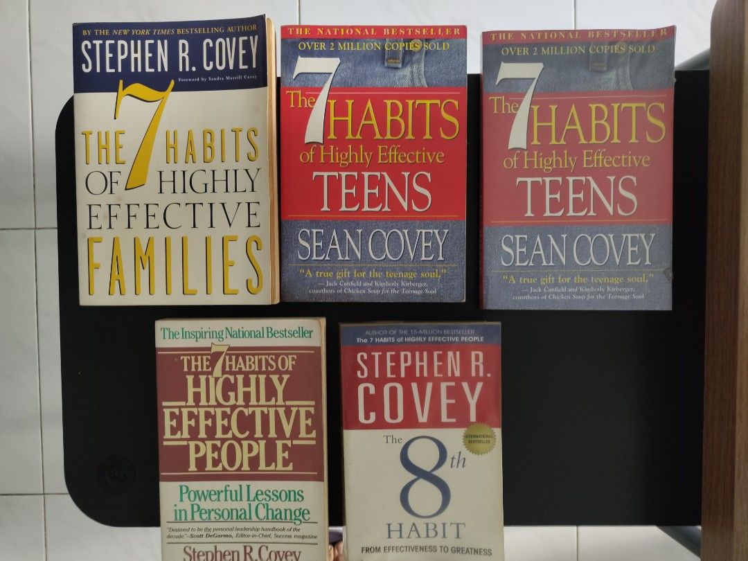 The 7 Habits Book Collection by Stephen R. Covey, Hobbies & Toys, Books ...