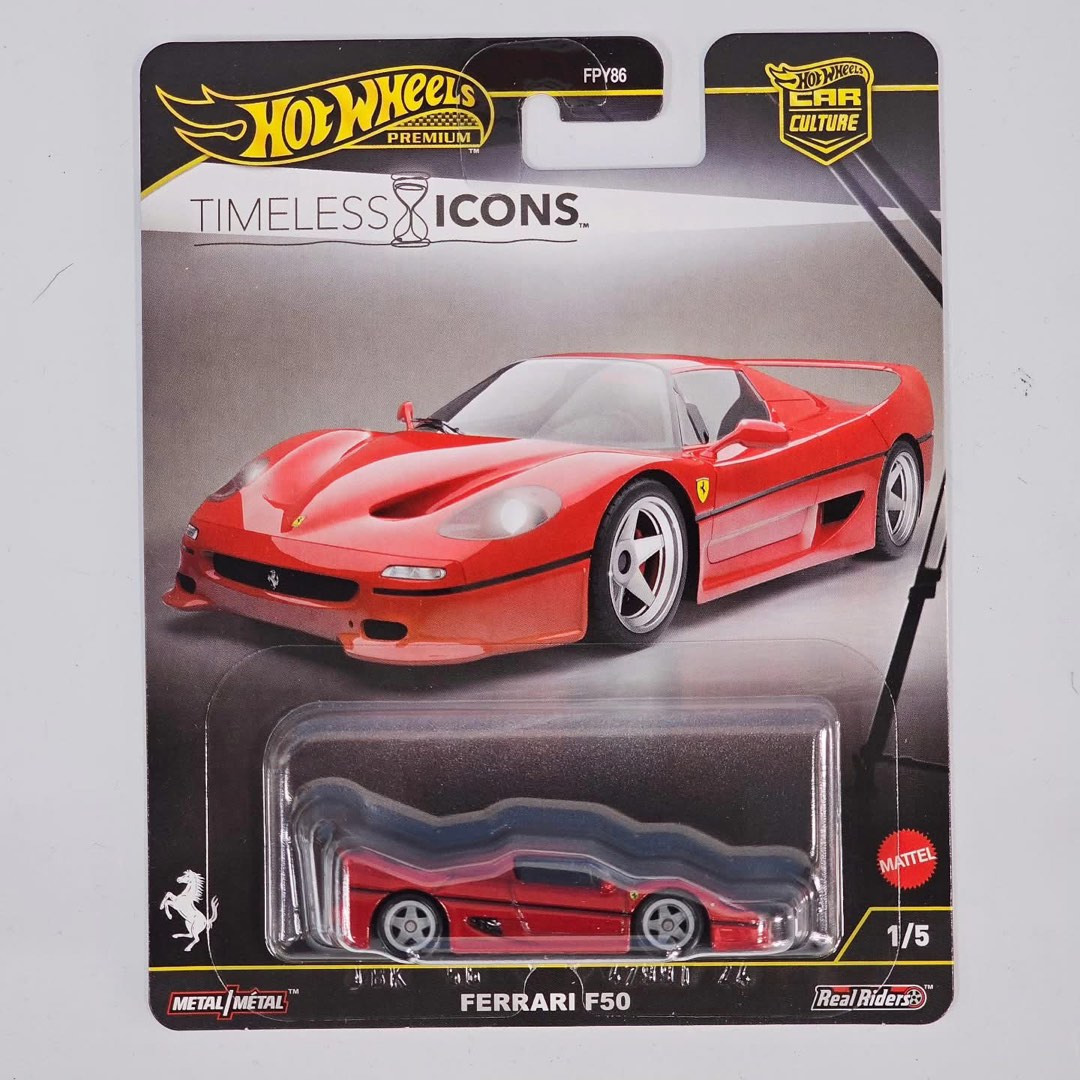 Hotwheels Timeless Icon Ferrari F50 , Hobbies & Toys, Toys & Games on ...