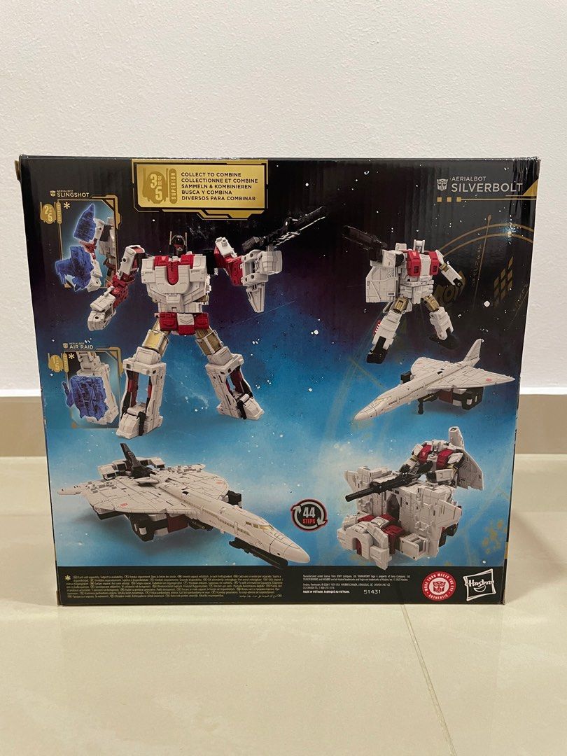 Transformers Age of the Primes Aerialbot Silverbolt, Hobbies & Toys ...