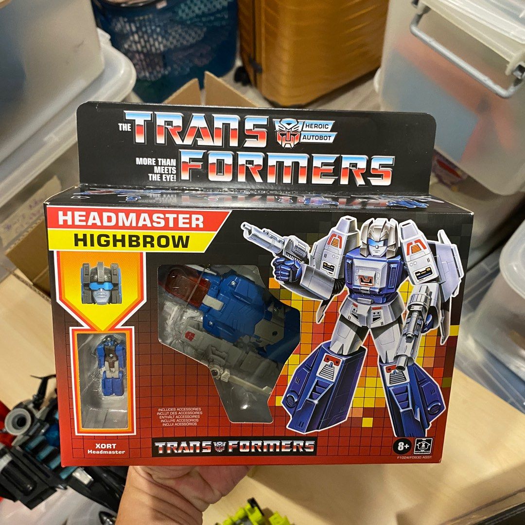 Transformers Highbrow G1 Headmaster Takara LG Titans Return MISB NEW ...