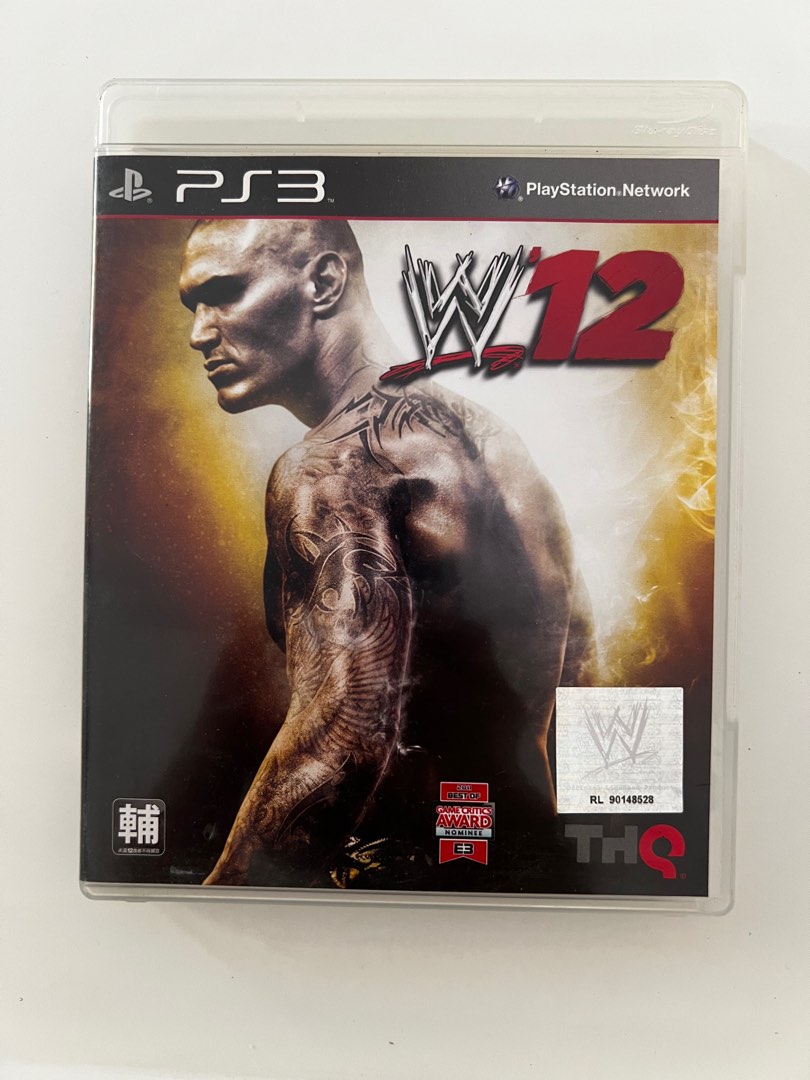WWE '12 - PS3 Game, Video Gaming, Video Games, PlayStation on Carousell