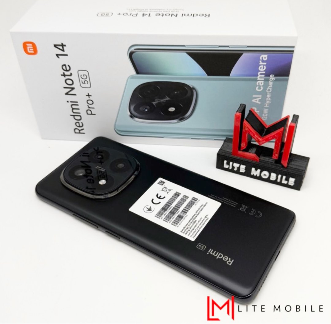 Xiaomi Redmi Note 14 Pro Plus 5G Midnight Black 512GB, Mobile Phones ...