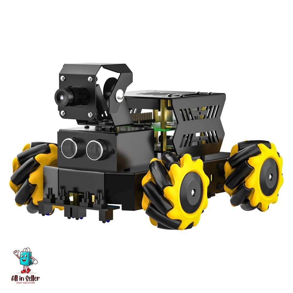 Yahboom Robot Car Kit for RPi-5 Supports Ros2 Humble Version Automatic ...