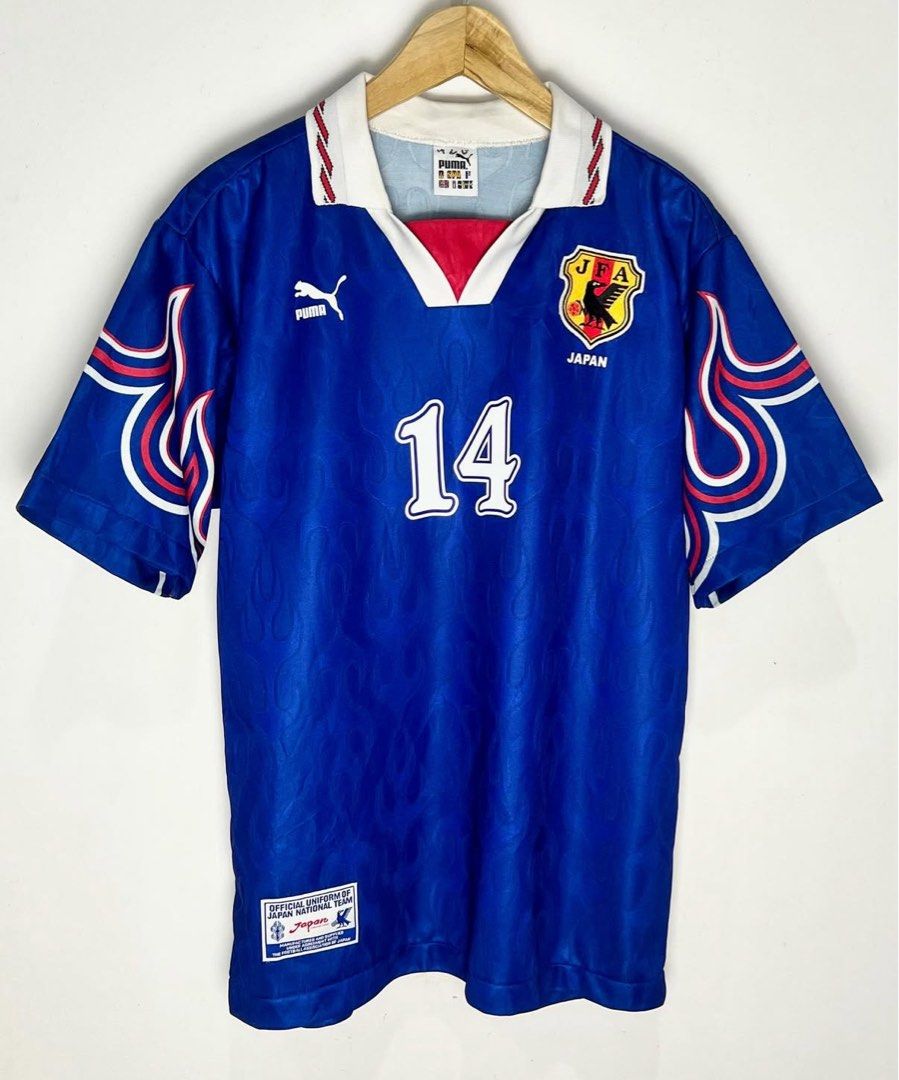 #14 Nakata Japan Home 1996 football jersey/kit rare/retro/vintage, Men ...