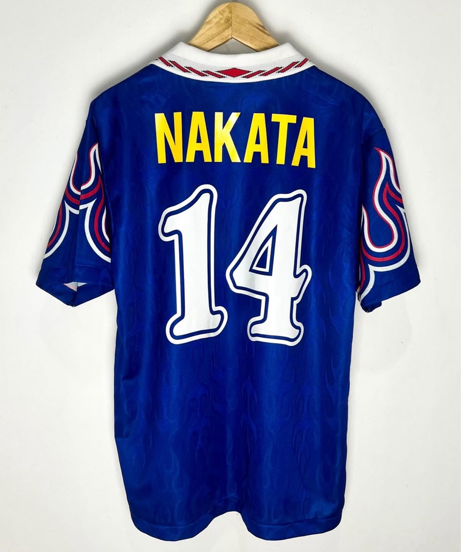 #14 Nakata Japan Home 1996 football jersey/kit rare/retro/vintage, Men ...