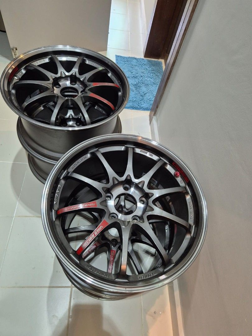 18 x9J Rays Engineering Volks Racing CE28SL forged rims Not replica ...