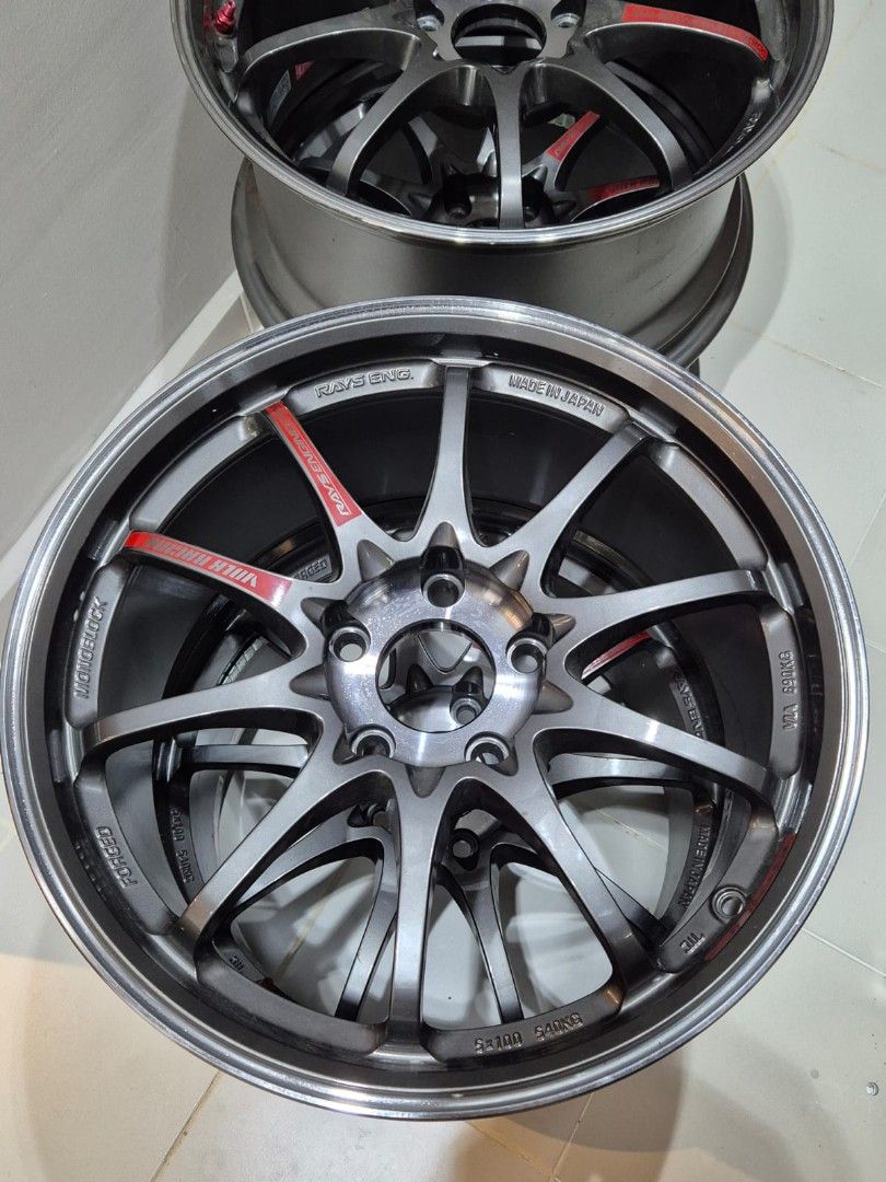 18 x9J Rays Engineering Volks Racing CE28SL forged rims Not replica ...