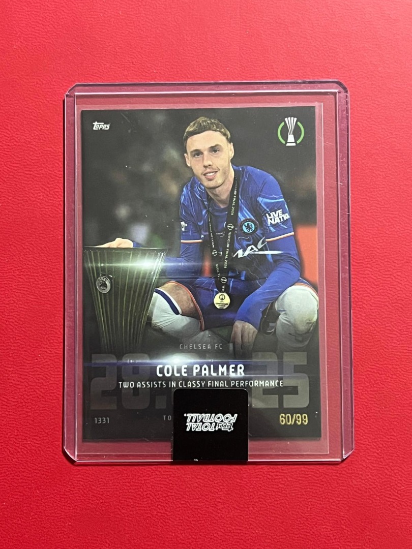 2024 Topps Cole Palmer /99 Chelsea FC Trading Card, Hobbies & Toys ...