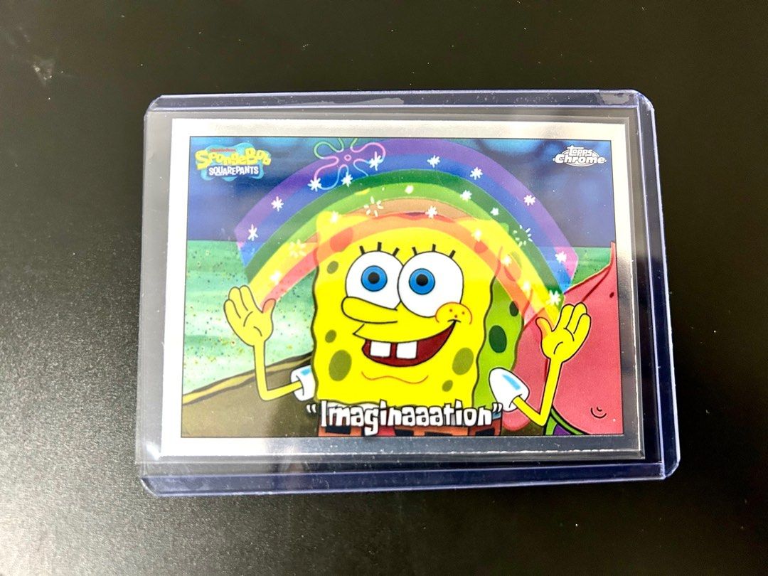 2025 Topps Chrome SpongeBob cards first edition , Hobbies & Toys ...