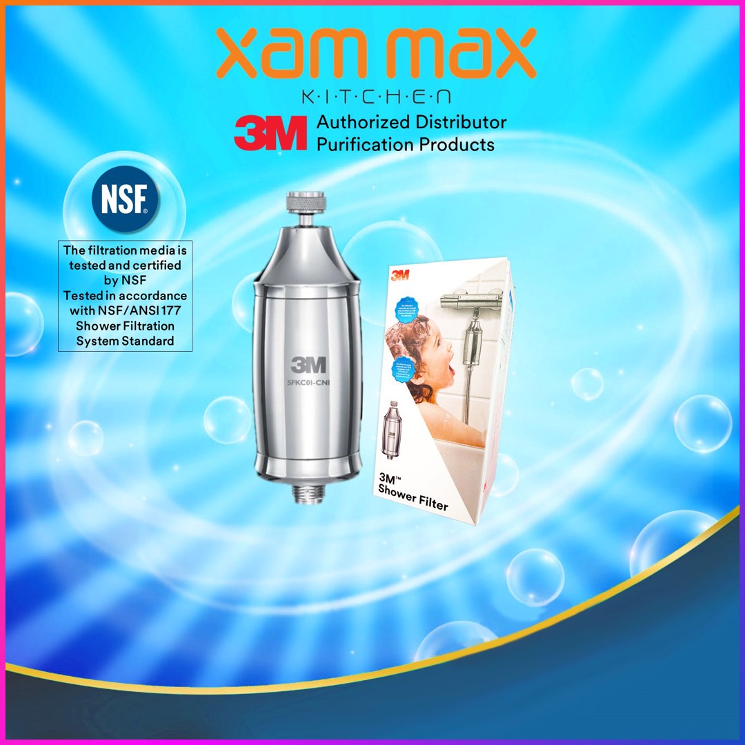 3M Shower Filter, Furniture & Home Living, Bathroom & Kitchen Fixtures ...