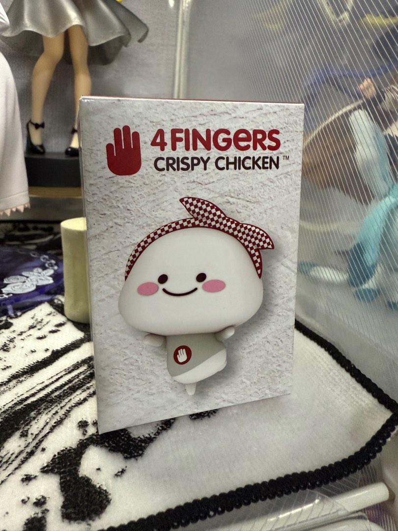 4 Fingers Quby Crispy Chicken Collectible Figure, Hobbies & Toys, Toys ...